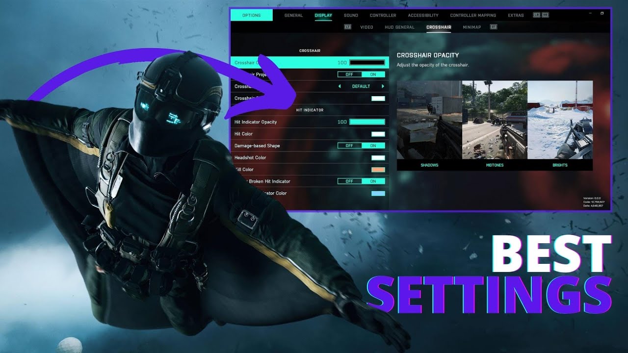 1 Minute Battlefield 2042 Console Settings Guide (PS5/XBOX) - YouTube
