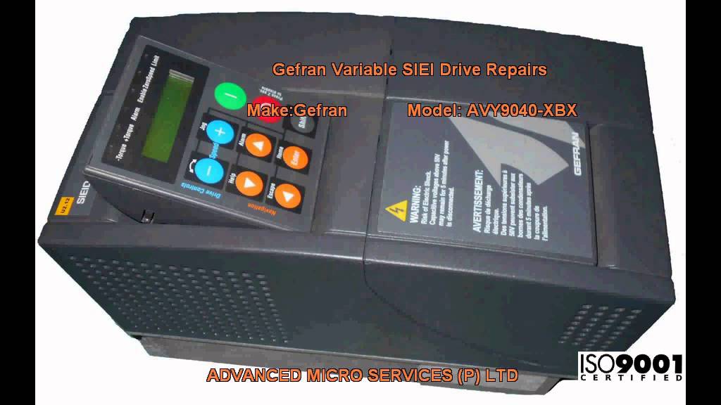 Gefran Variable SIEI Drive Repairs @ Advanced Micro Services Pvt. Ltd ...