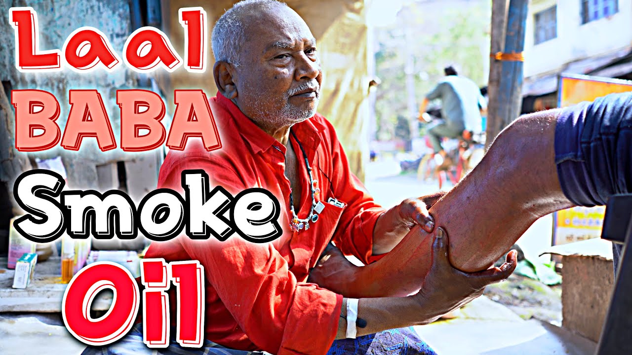 Laal Baba Foot Massage with Stick & Smokey oil - ASMR Massage Therapy ...