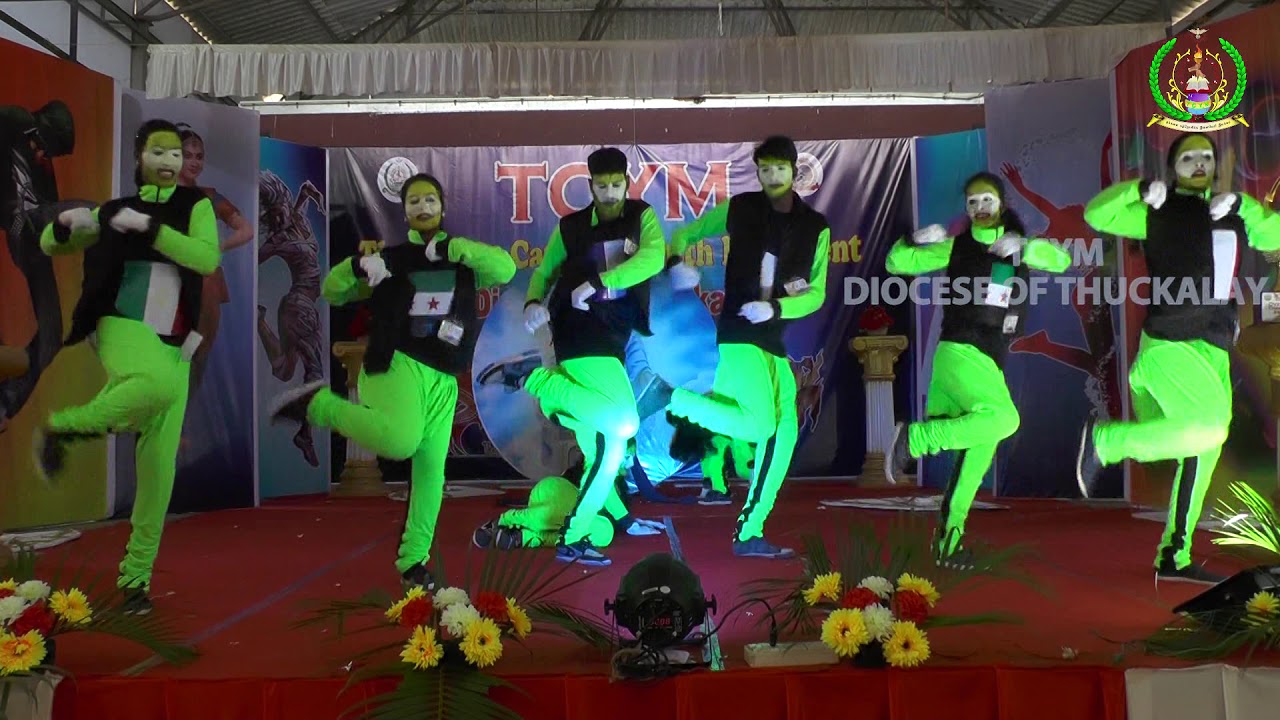 Best Choreography Vayalinkarai WYD 2019 Anthem - YouTube