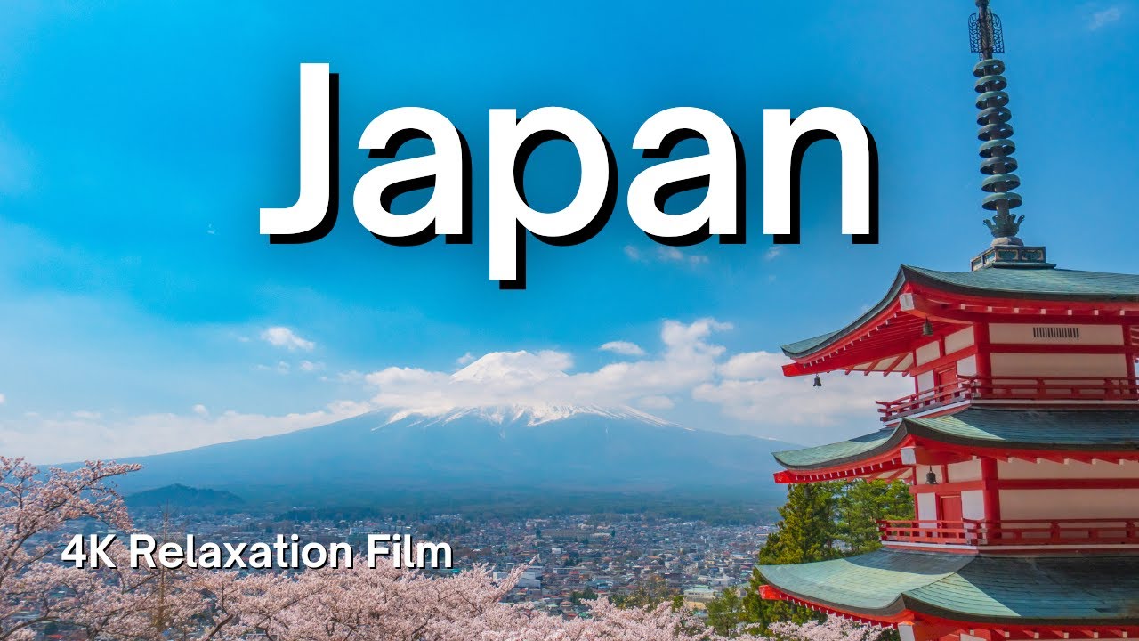 Japan - 4K Relaxation Film with Calming Japanese Music - YouTube