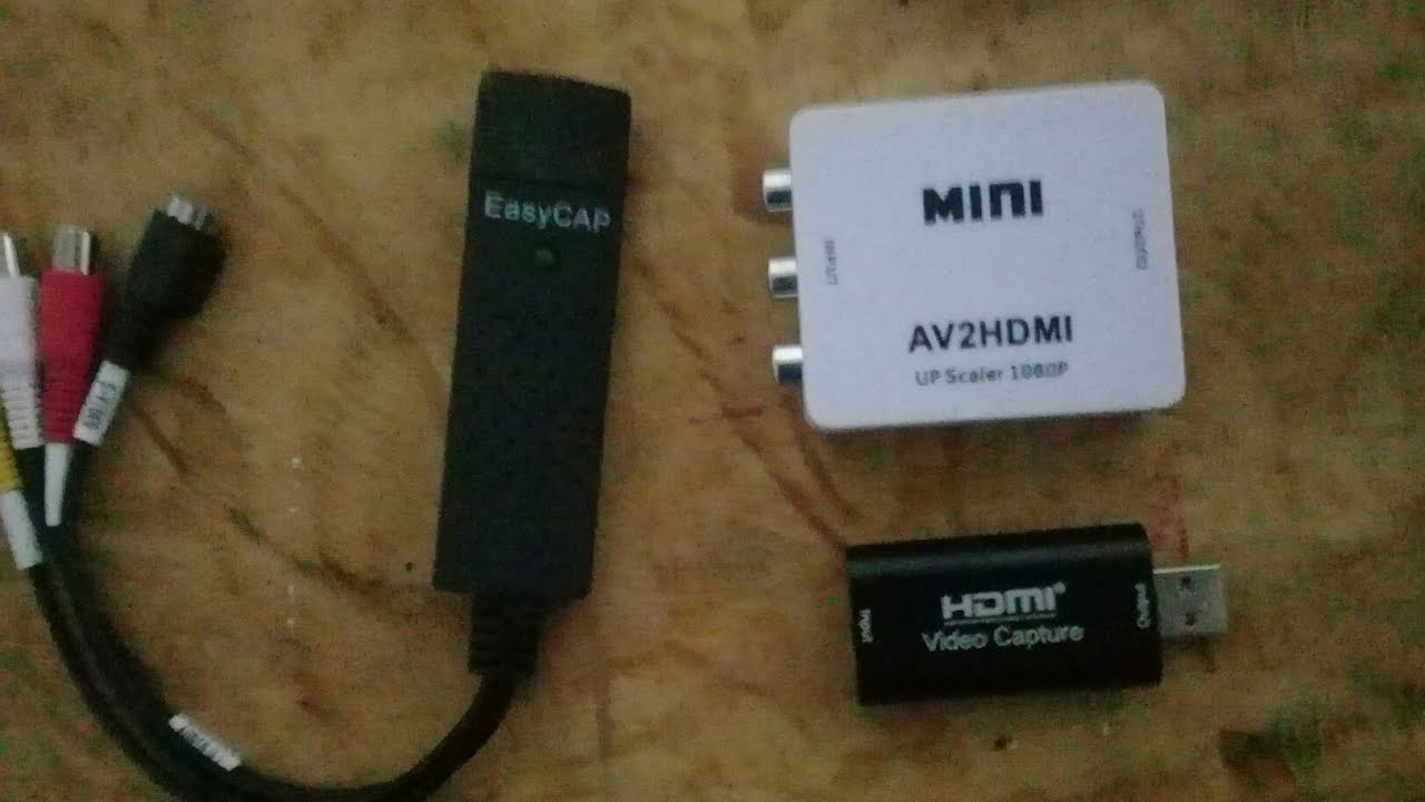 EasyCap Vs Mini AV2HDMI & HDMI Video Capture - YouTube