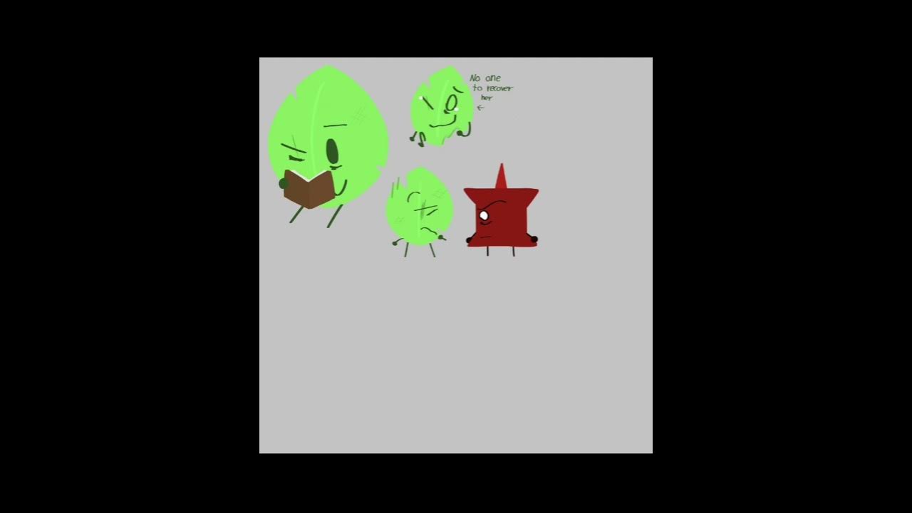 If Everyone Is Evil Expect Leafy [BFDI Art] - YouTube