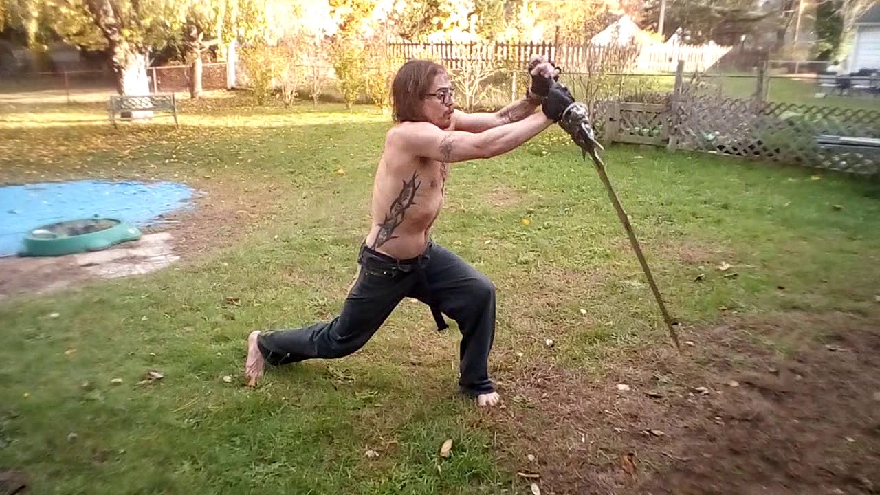 2 Handed Sword style mixed with Spear Style also zzZZZzzzZz! - YouTube