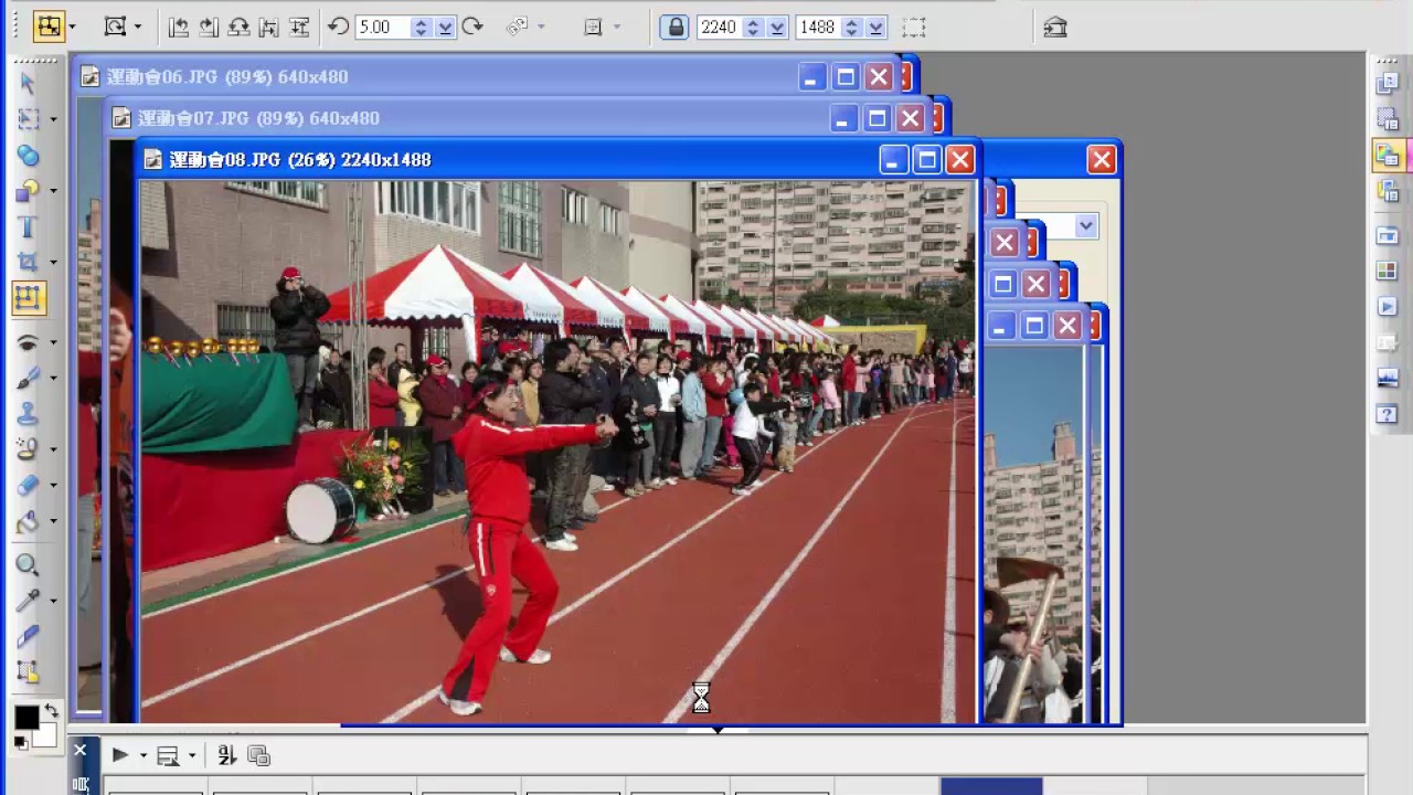 PhotoImpact X3_4-3 一次處理多張照片 - YouTube