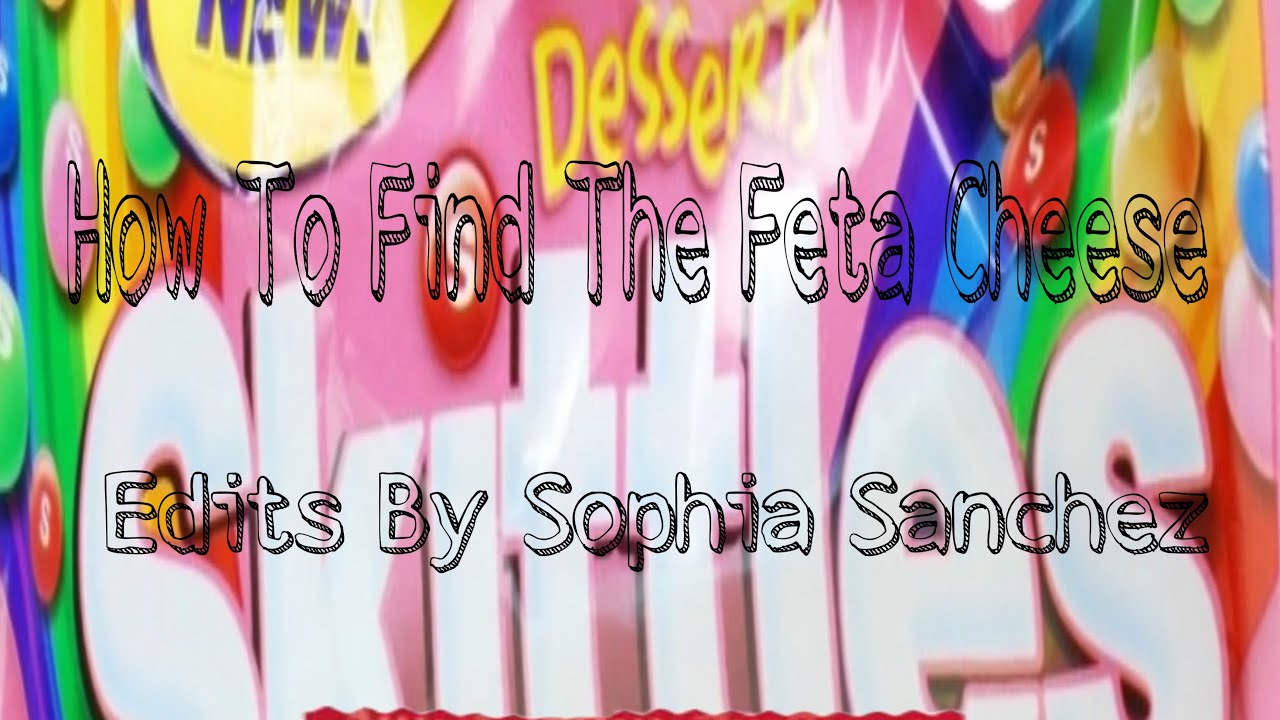 How To Find The Feta Cheese Marker In Roblox 2024 - YouTube