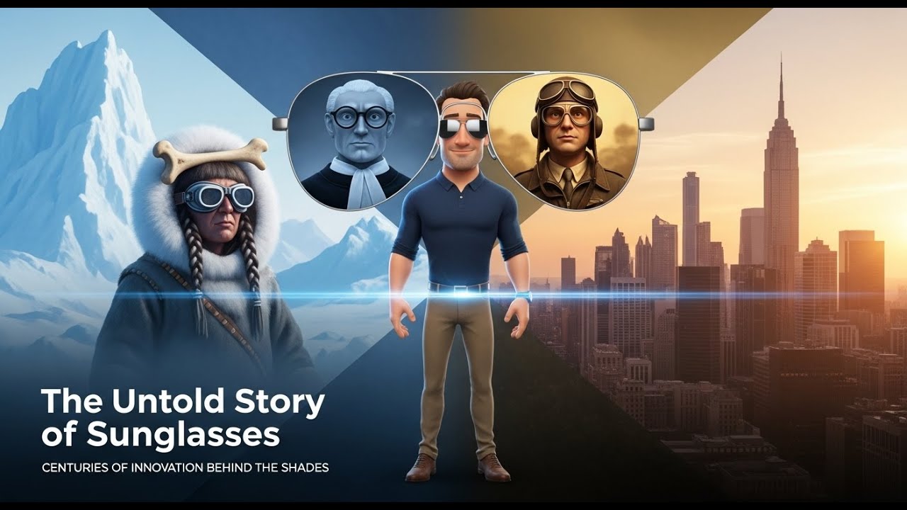 Sunglasses Through the Ages 😎 | Who Really Invented Them? - YouTube