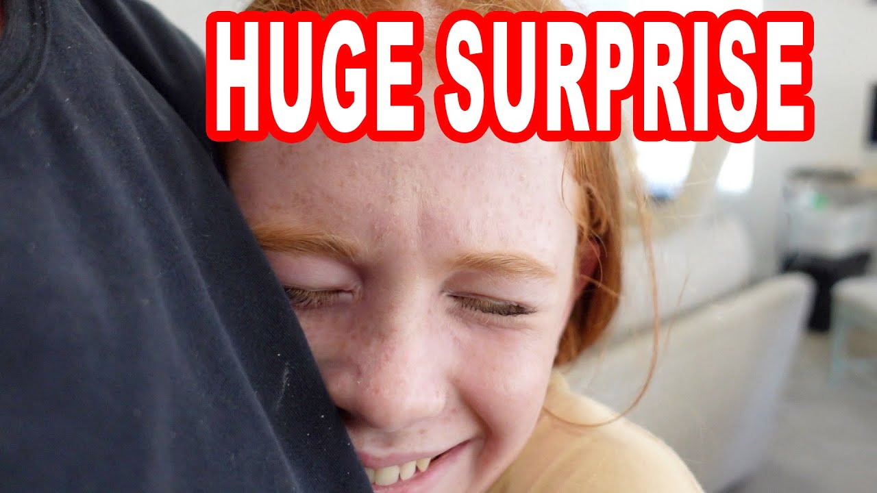 EMOTIONAL SURPRISE FOR AMBREE - YouTube