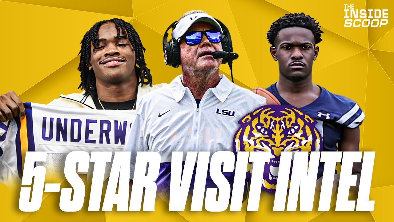 LSU Tigers Recruiting Intel on MAJOR 5-Stars Visitors | Expert ...