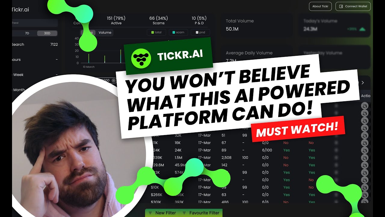 First look at the Tickr.ai platform - YouTube