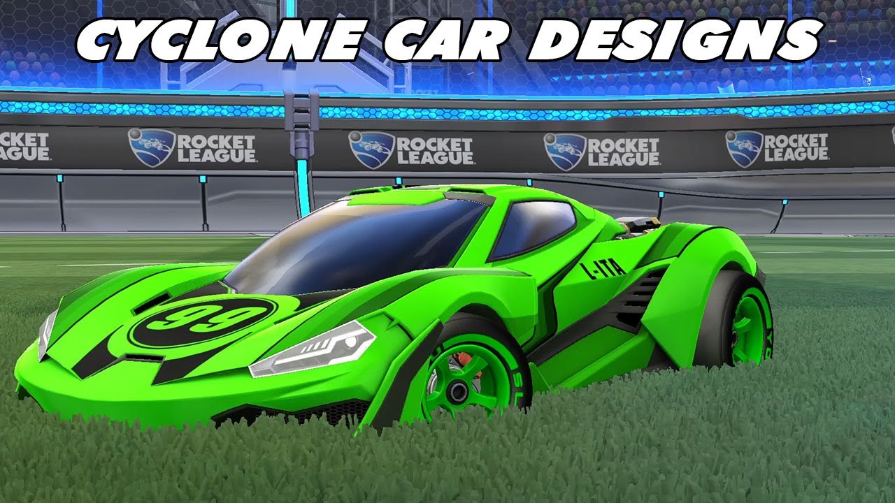 Cyclone Car Designs - Rocket League - YouTube