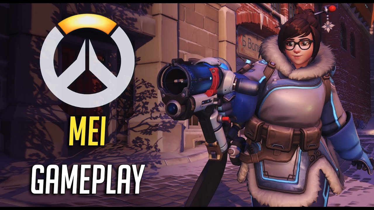 Mei Overwatch Gameplay - YouTube