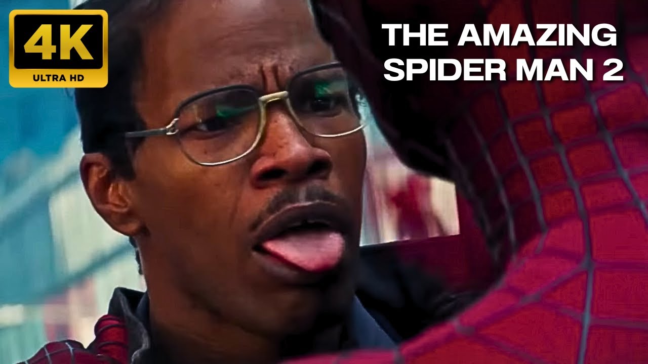 The Amazing Spider Man 2 | Rhino Plutonium Heist and Graduation - YouTube