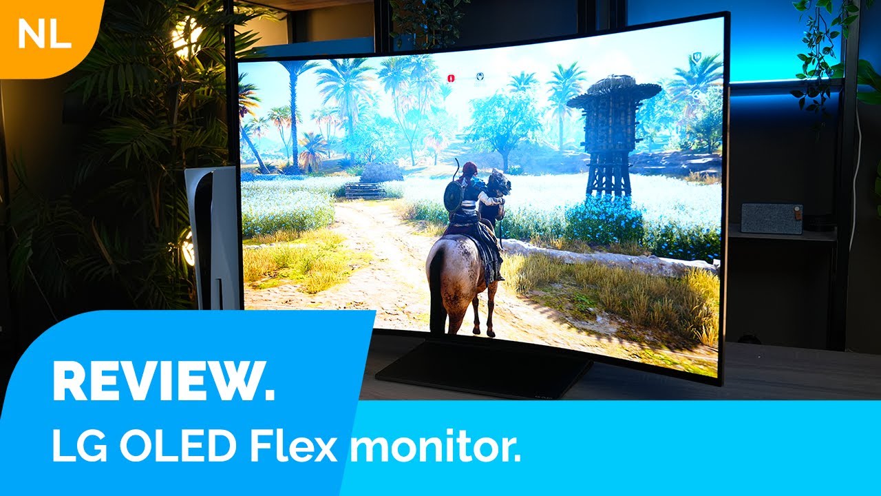 LG OLED Flex (Curved Monitor) - Onze Review - YouTube
