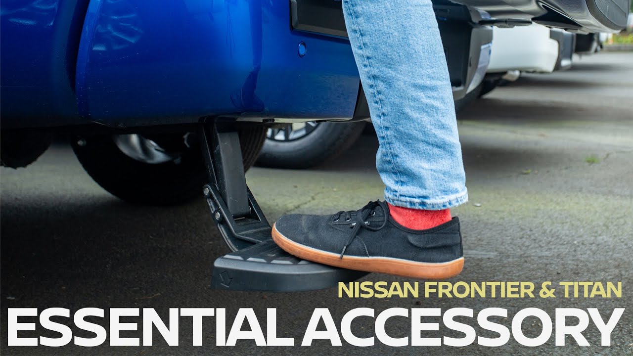 ESSENTIAL ACCESSORY : Nissan's Rear Bumper Step Frontier 999T7-9BU10 ...