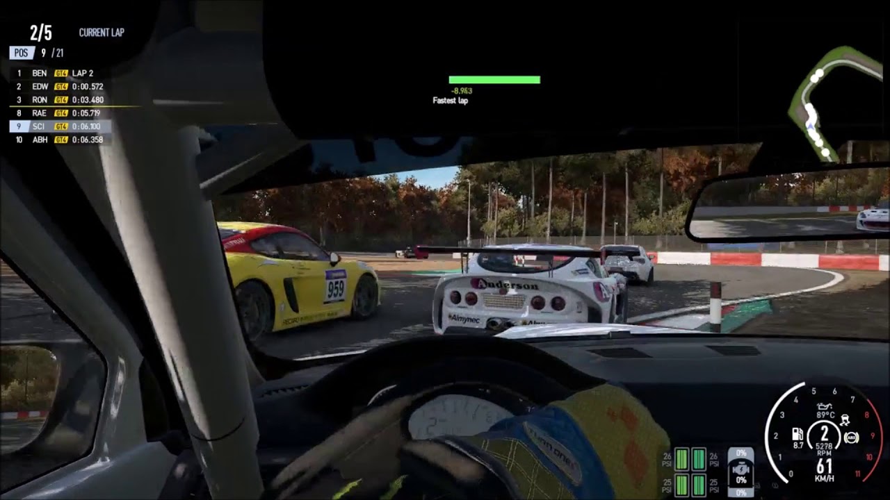 Pcars 2 - fakking ai!! - YouTube