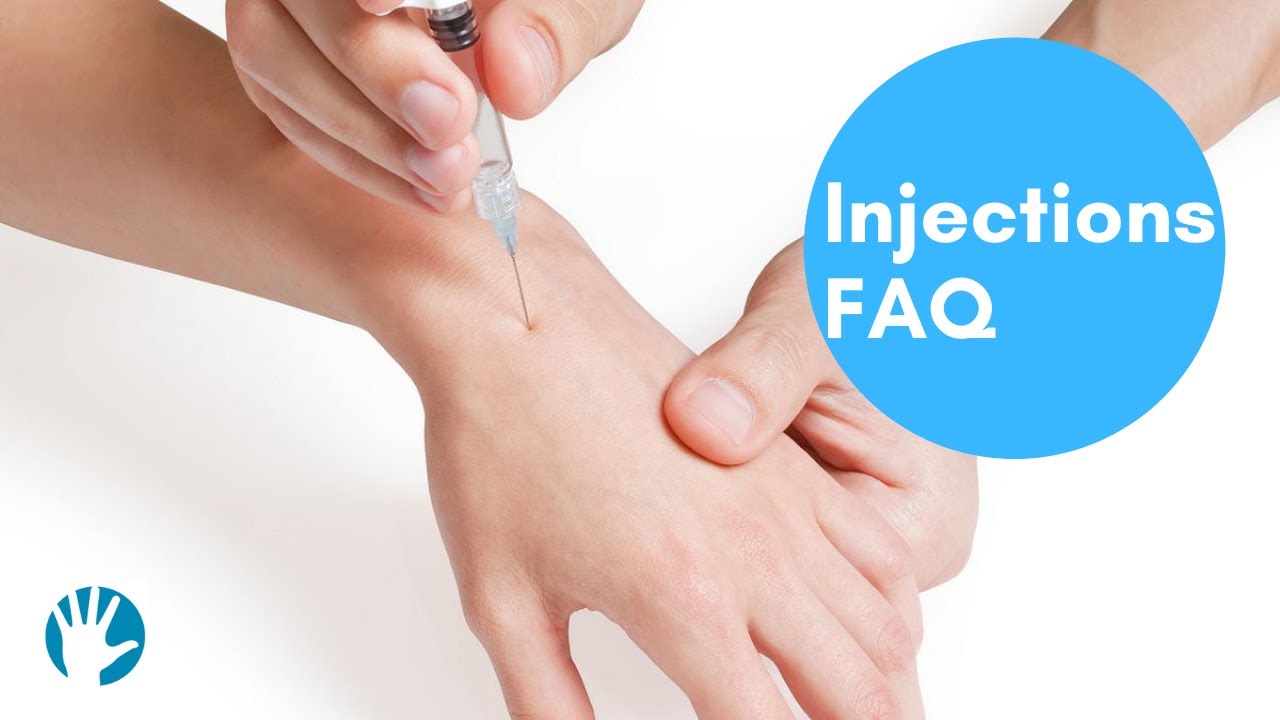 Hand, wrist and elbow injections - Midland Hand Clinic - YouTube