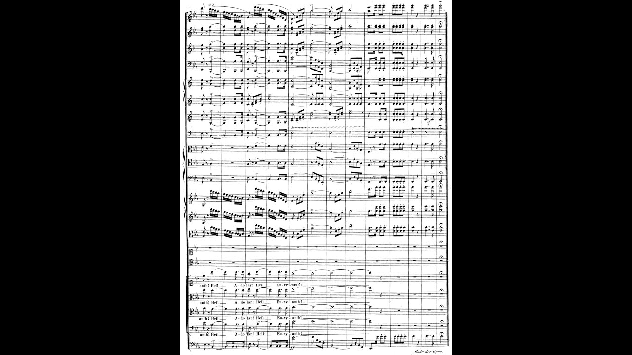 EURYANTHE by Carl Maria von Weber {Full Opera, Audio + Score} - YouTube