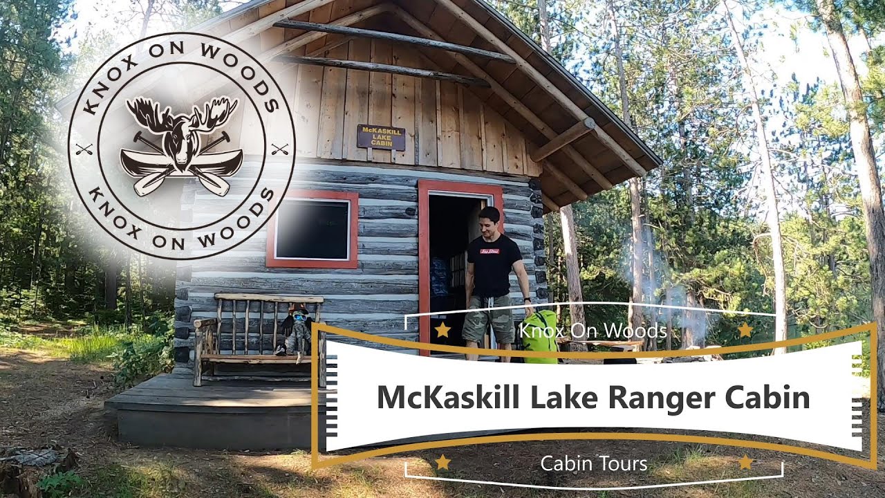 Algonquin Park Ranger Cabin Tours - McKaskill Lake Cabin - YouTube