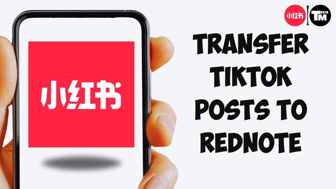 How To Migrate Transfer TikTok Posts To Rednote | Import TikTok Content ...