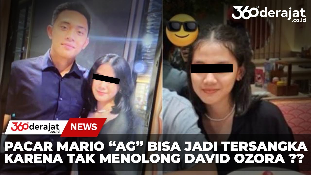 AG Pacar Mario Bisa Jadi Tersangka karena Tak Tolong David? Dijerat ...