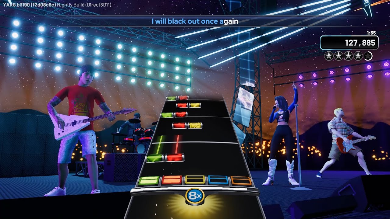Queen Of The Night - The Vanished People Guitar FC (YARG) HD Gameplay ...