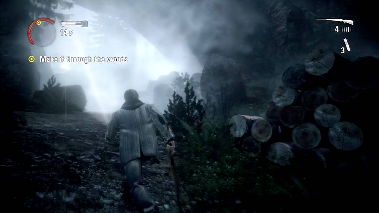 Alan Wake Walkthrough Part 4 Episode 2 Escape The Woods Lets Play Gameplay