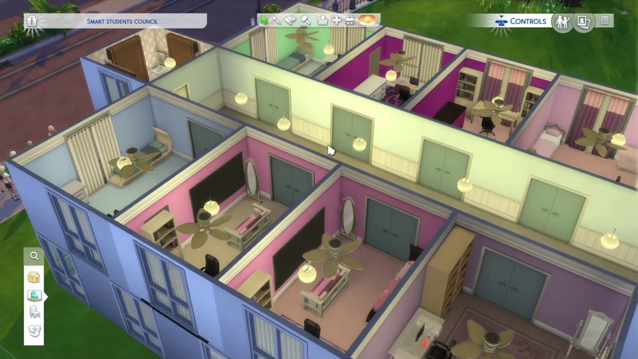 Sims 4 Yandere Simulator the bullies and others CAS plus house - YouTube