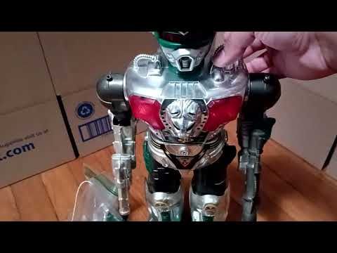 Son Al Toys: Robot Leader (Chrome With Green Version) Before Repairs ...