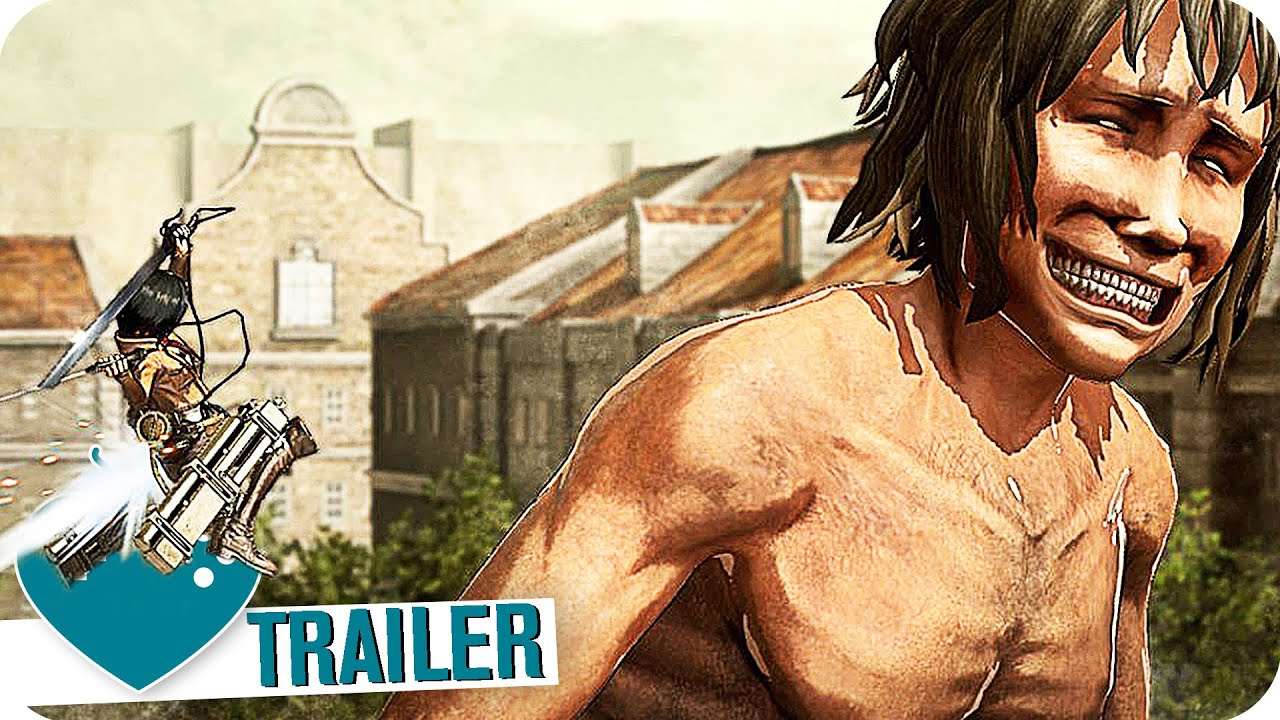 ATTACK ON TITAN Gameplay Trailer (2016) PS4, Xbox One, PC, PS VITA ...