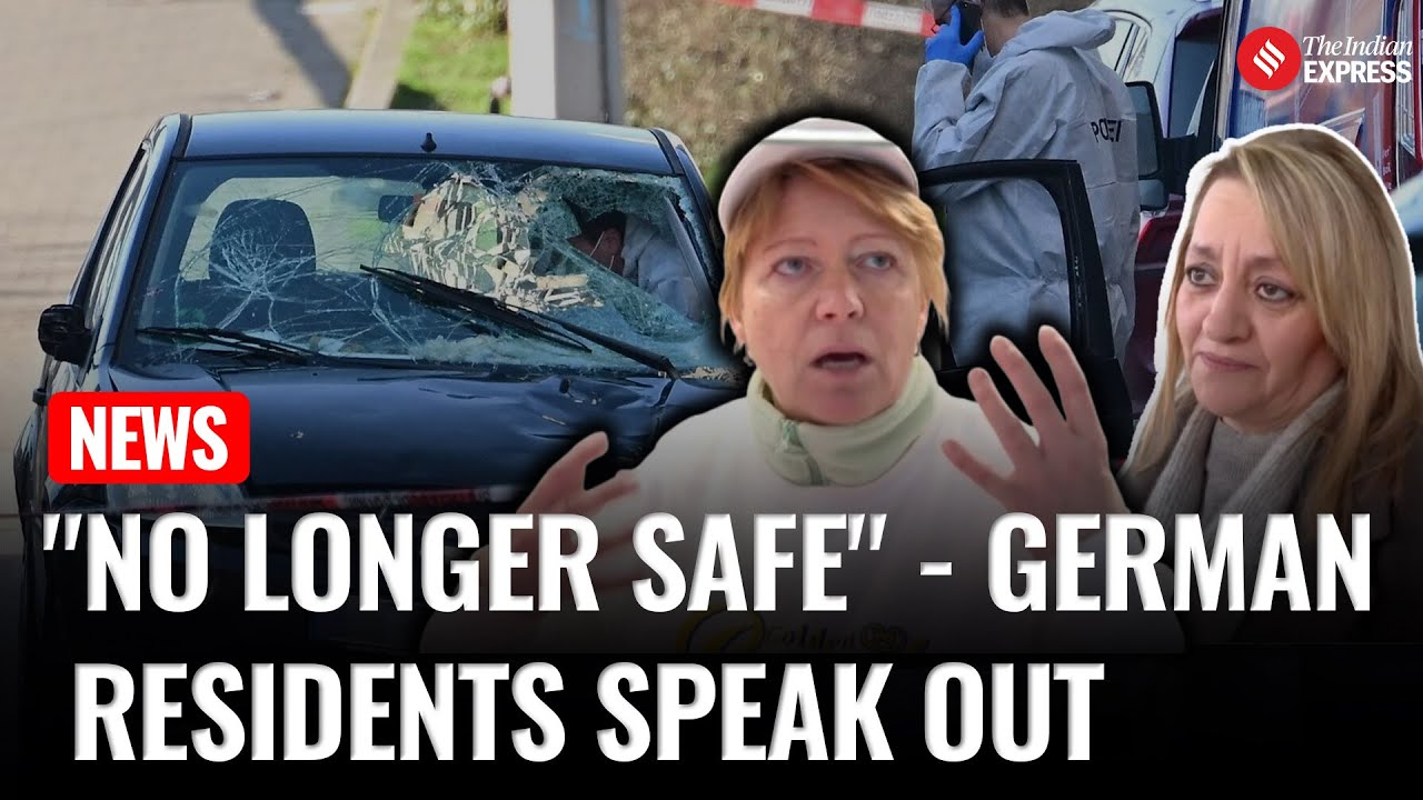 Mannheim Residents React After Deadly Ramming Incident | Germany Attack ...