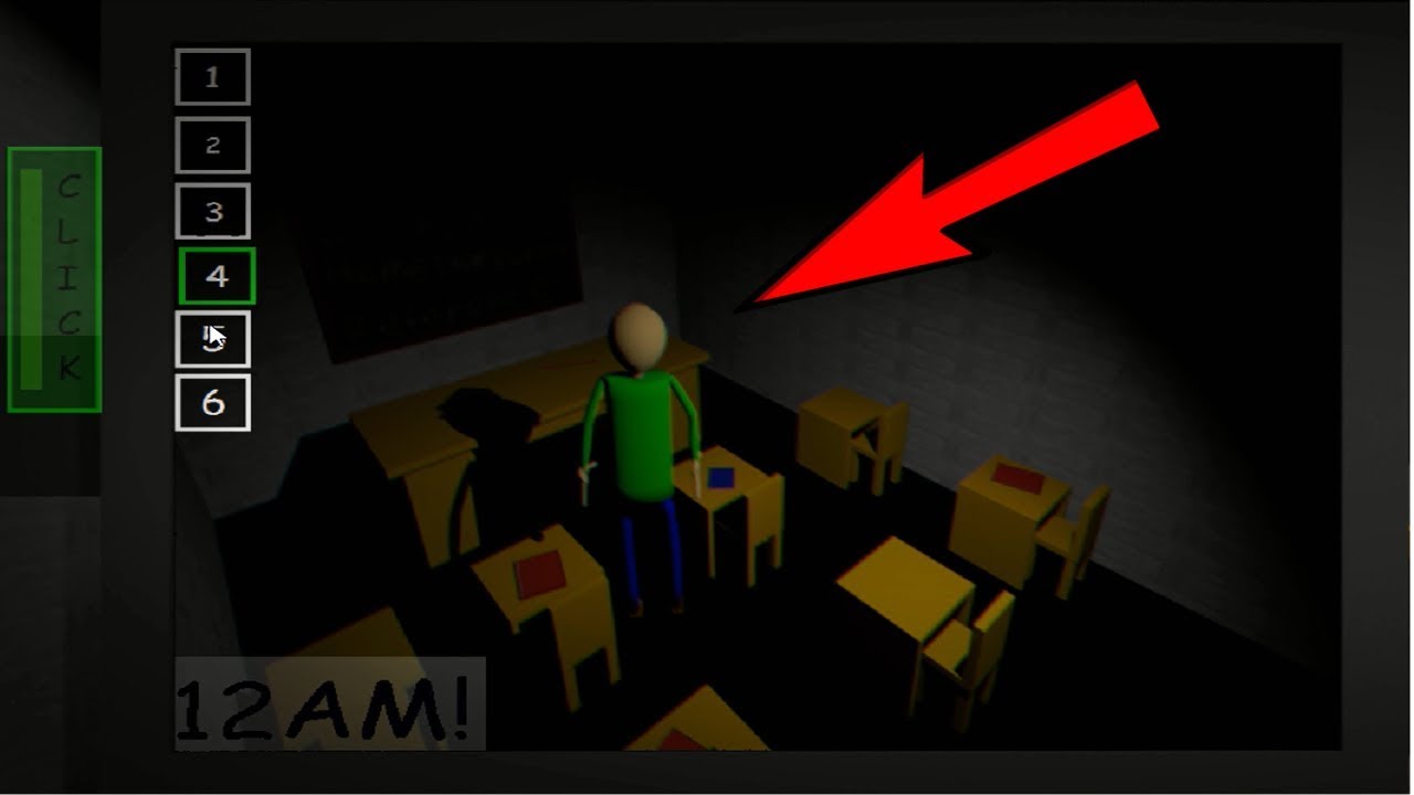 One Night in Baldi's Schoolhouse (Baldi's Basics) - YouTube