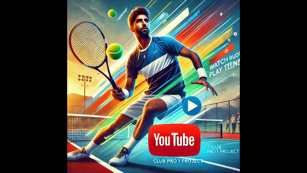 Rudra Bhatt's Tennis Highlights - Club Pro 1 Project - YouTube