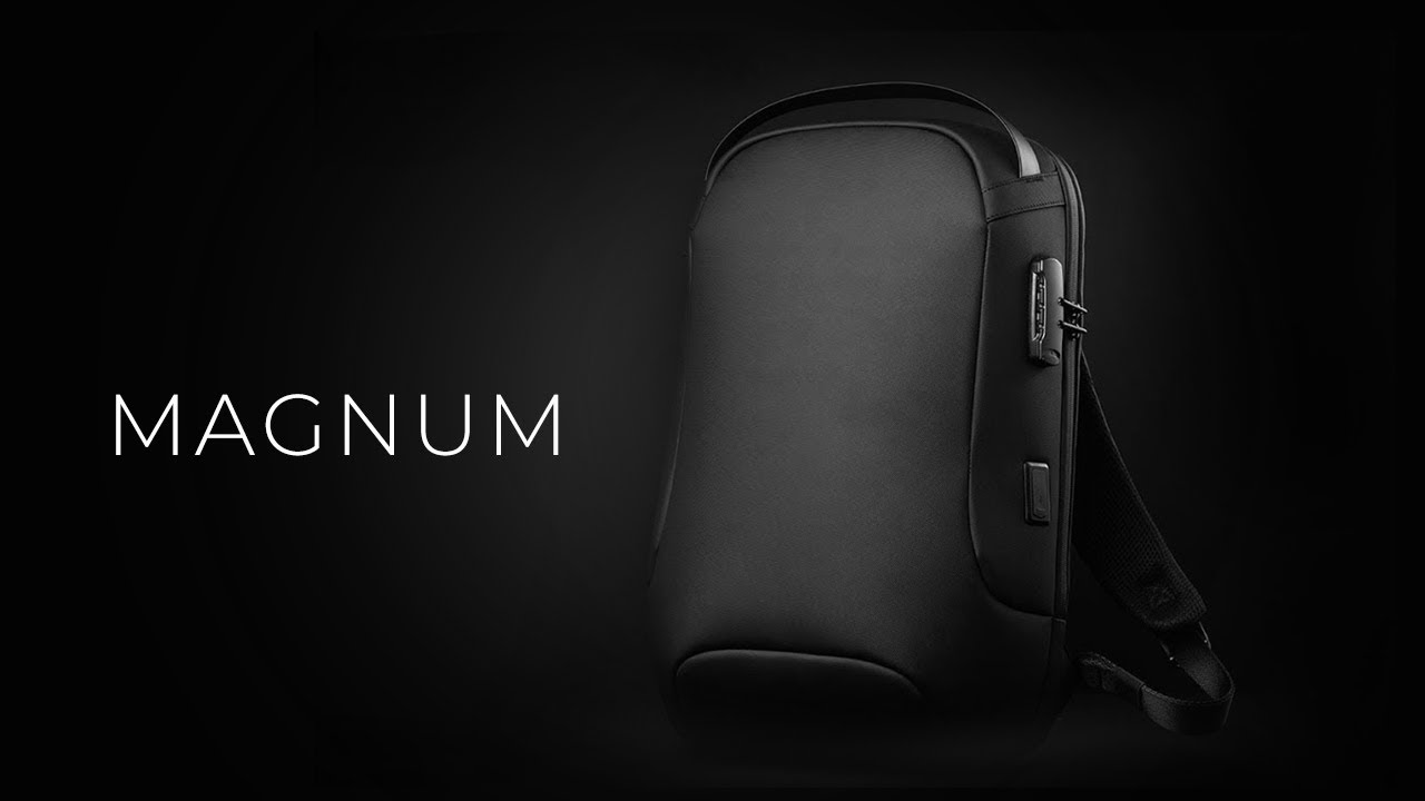 MAGNUM - Anti-theft business backpack - YouTube