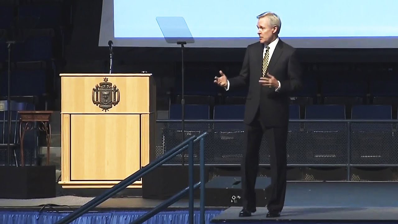 Speech by the Secretary of the Navy from the U.S. Naval Academy - YouTube