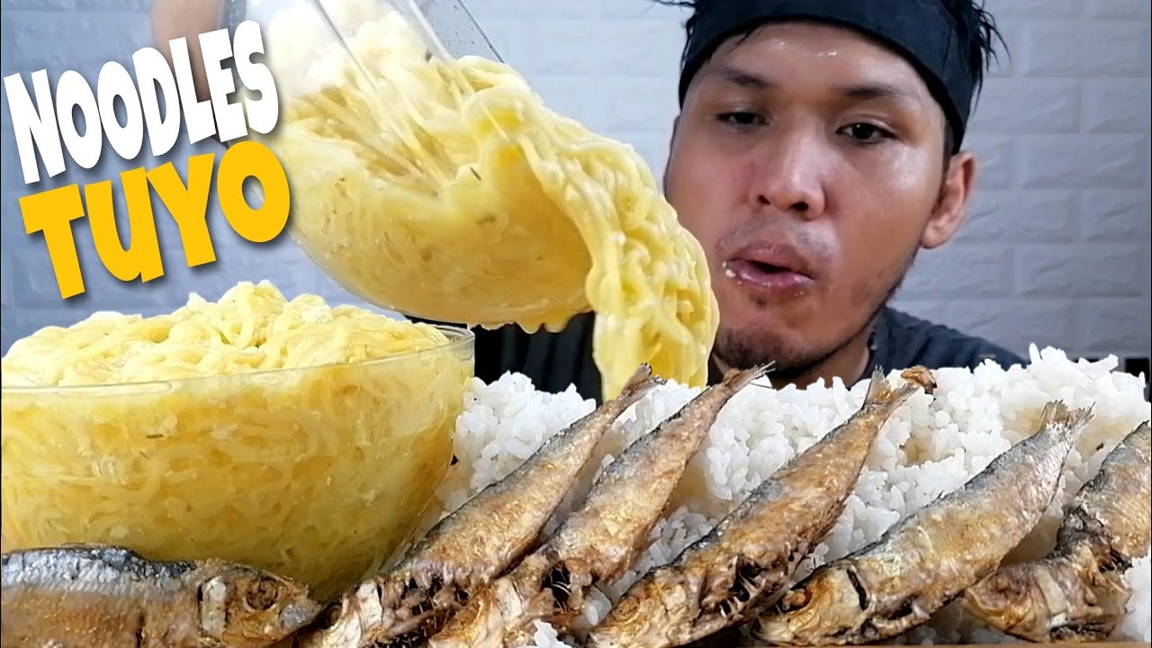 NOODLES + DRIED FISH (TUYO) - YouTube