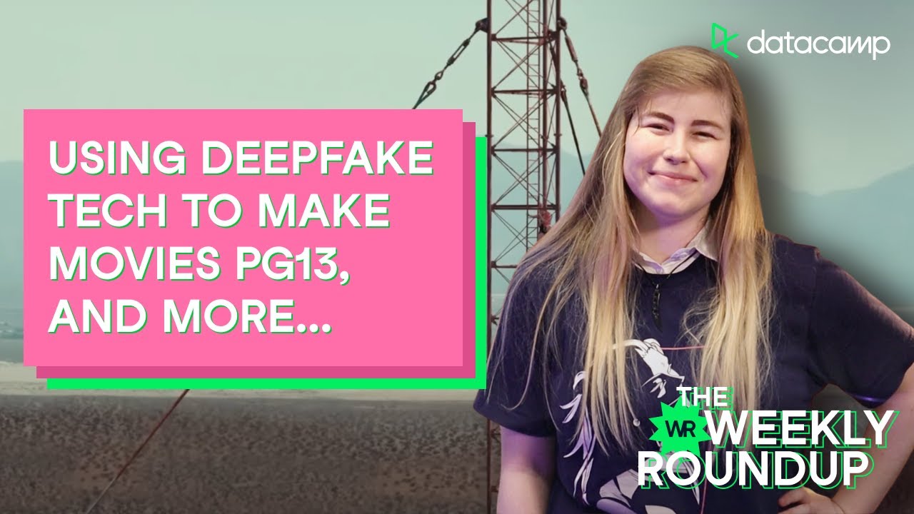 Using Deepfake tech to make movies PG13 | The Weekly Roundup - YouTube