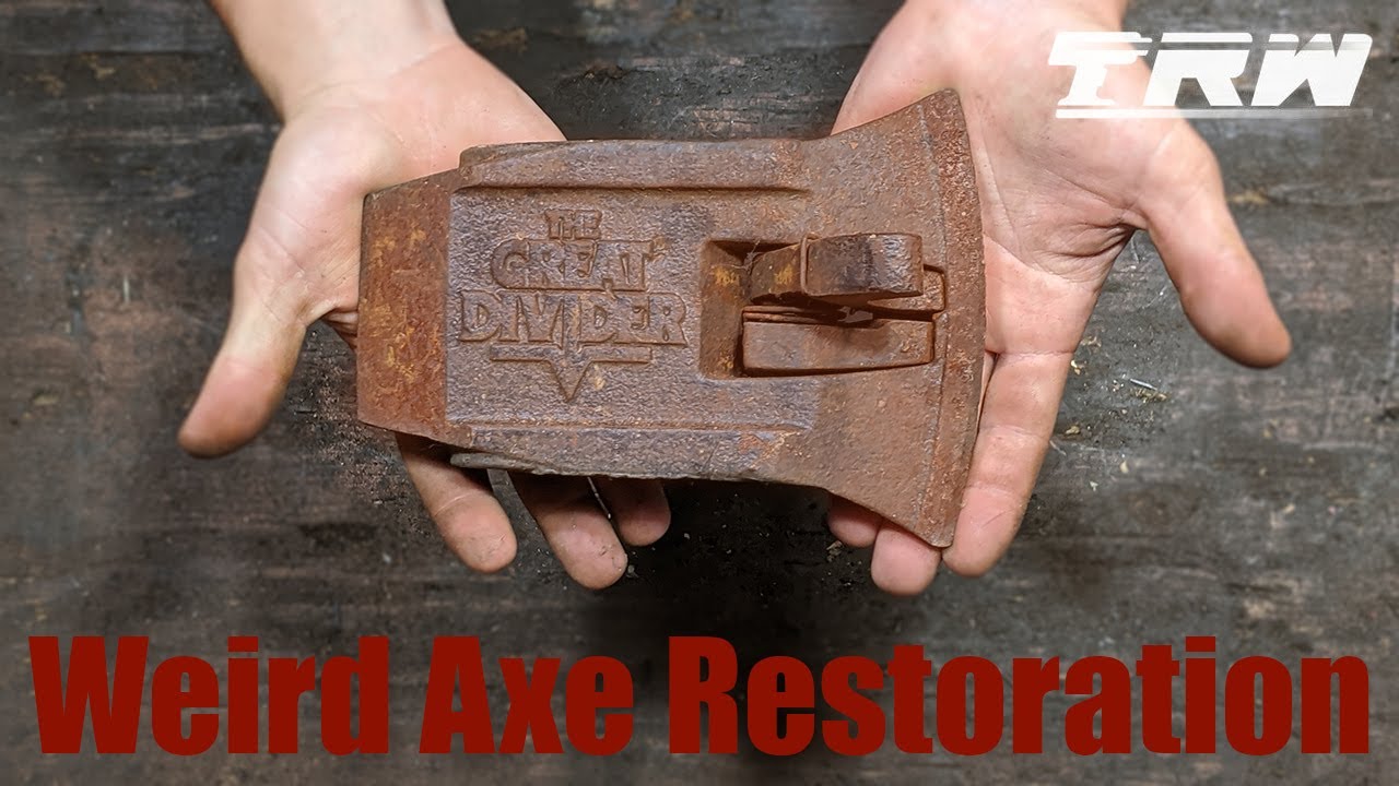 Super Weird Axe Head - Perfect Restoration - YouTube