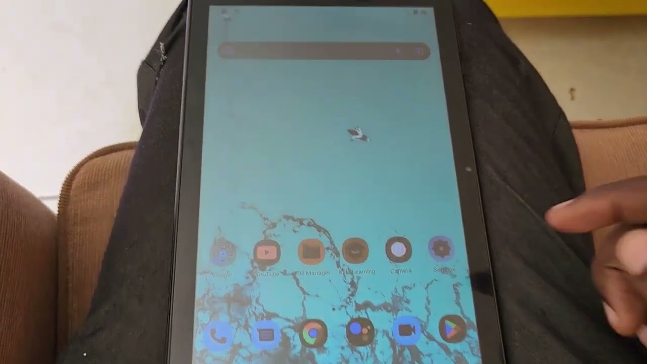Inverted colors Alcatel Tablet Fix - YouTube