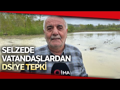 Islah Edilmeyen Çay Taştı, Tarım Arazileri Sular Altında Kaldı