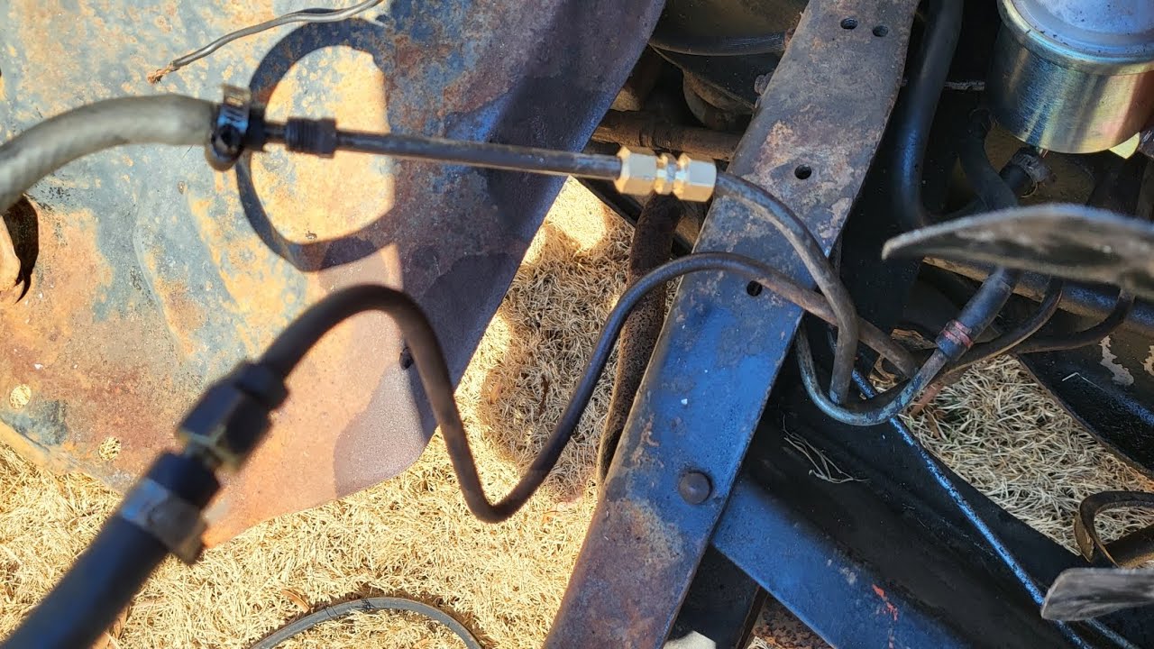 How To Repair broken transmission line 87 R30 - YouTube