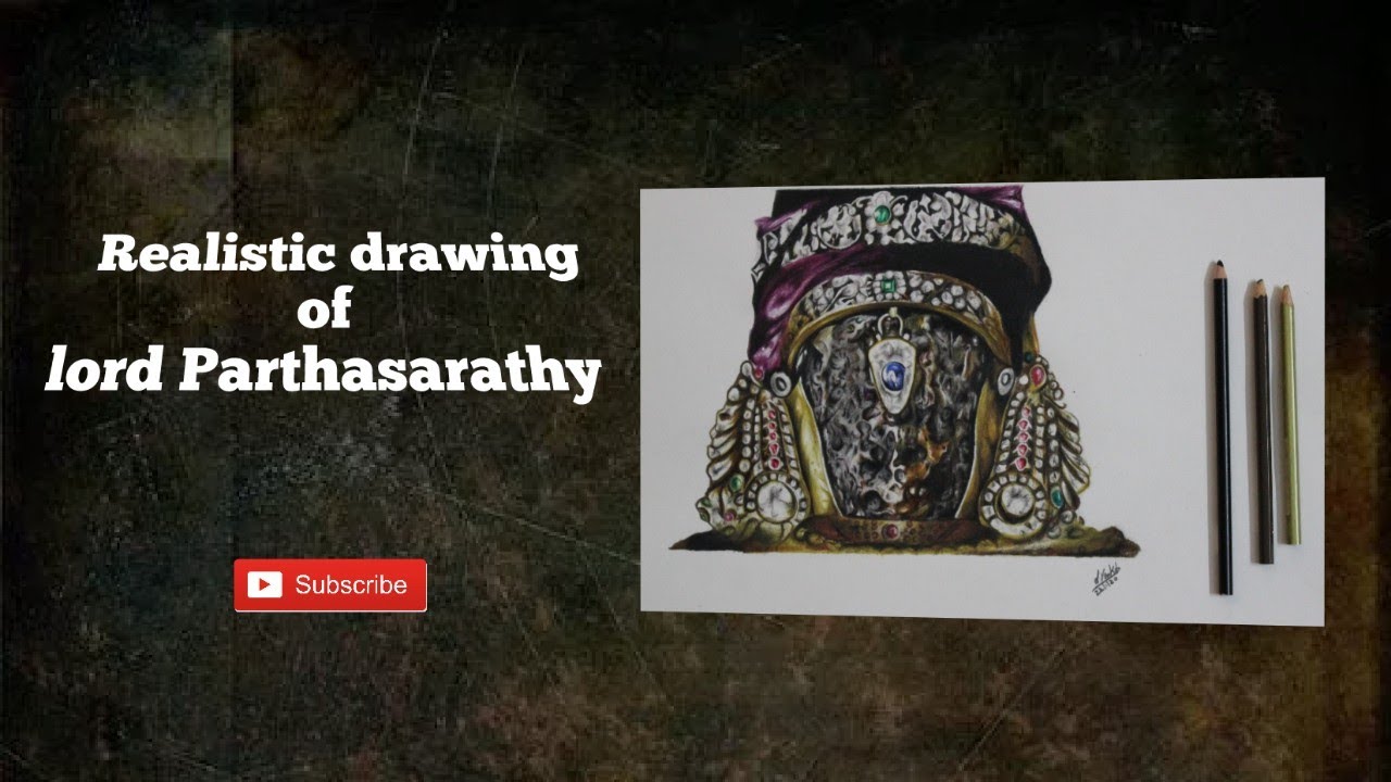 Parthasarathy Perumal Realistic drawing - YouTube
