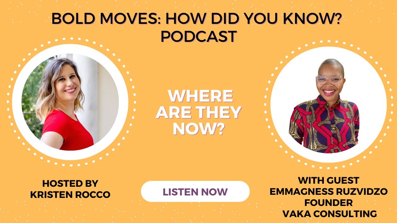 Where Are They Now: Emmagness Ruzvidzo of VAKA Consulting - YouTube