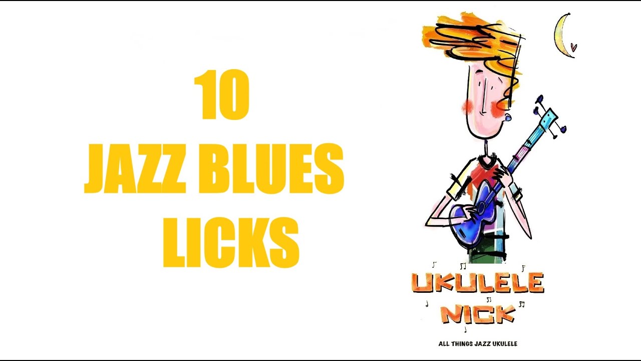 10 Jazz Blues Licks - fingerstyle ukulele tutorial (with tabs) - YouTube