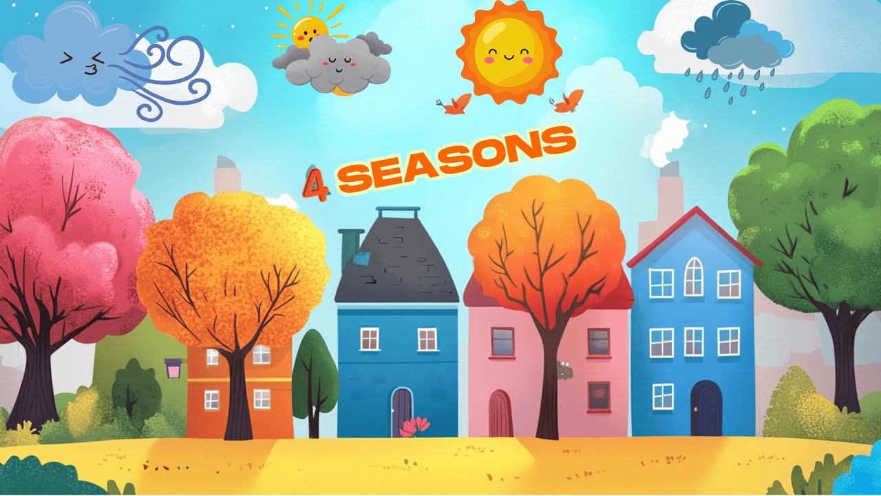 Learn the four seasons with our fun song for toddlers! 🌈🎵 ...
