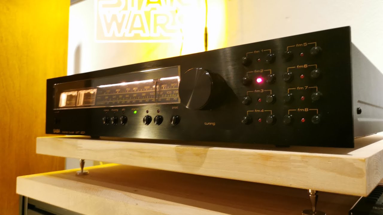SABA MT-201 Vorstellung - Empfangsstarker Stereo Tuner - YouTube