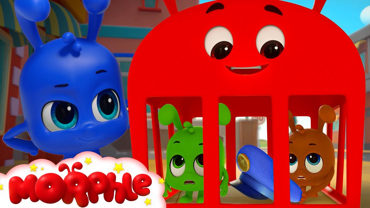 Morphing Family | Morphle 3D | Funny Cartoons for Kids | Moonbug Kids ...