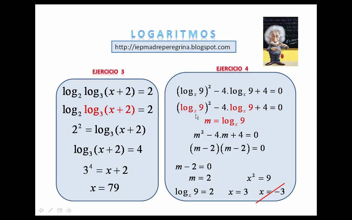 Logaritmos Partes logaritmos-partes
