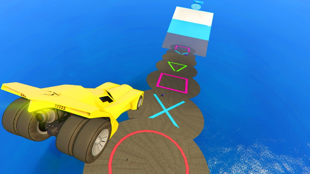 MEGA RAMP HARD PLAYSTATION BOUTON ! - YouTube