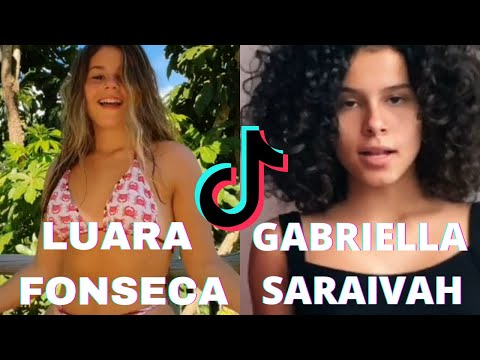 LUARA FONSECA VS GABRIELLA SARAIVAH  NO TIKTOK BATALHA TEEN 2021